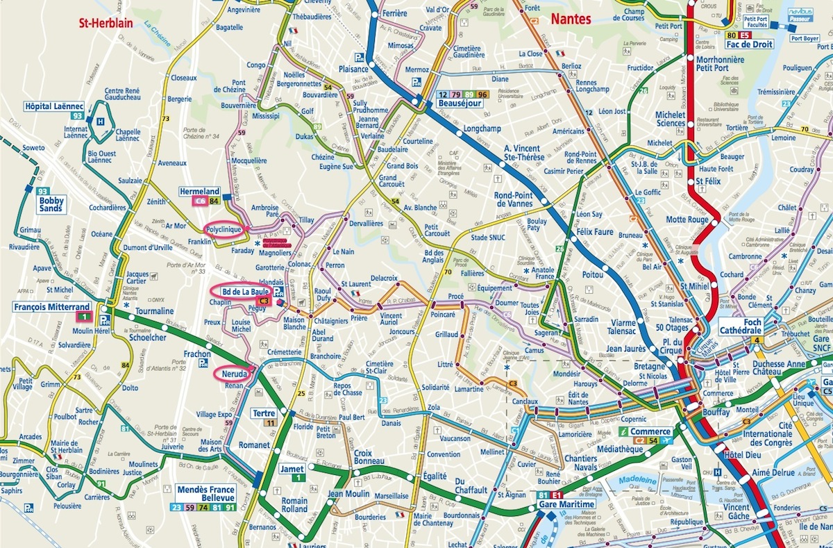 Se rendre à la clinique - Nantes Maxillo